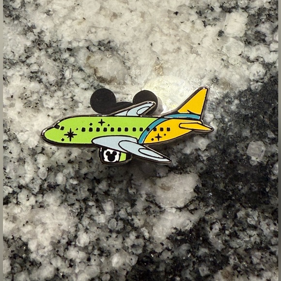 Disney | Accessories | Disney Tinker Bell Plane Pin Mystery Hidden ...
